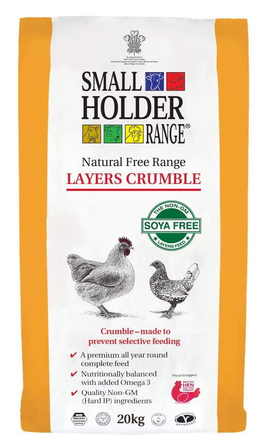Smallholder Range Layers Crumble – BHWT
