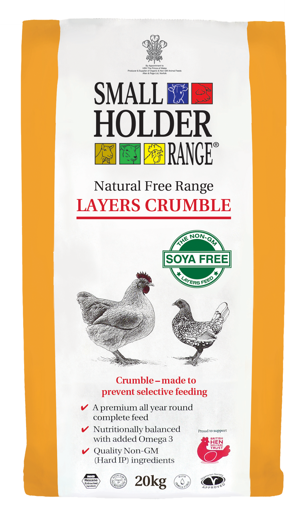 Smallholder Range Layers Crumble – BHWT